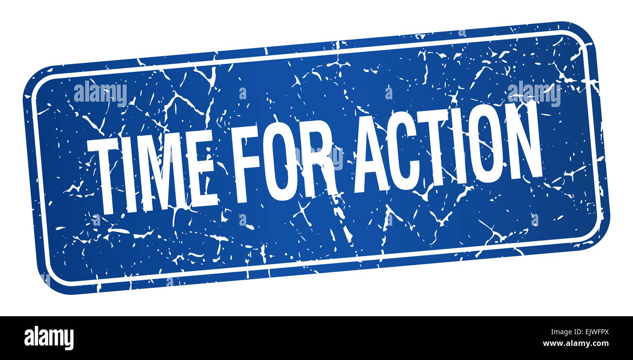 Time action blue grunge hi-res stock photography and images - Alamy