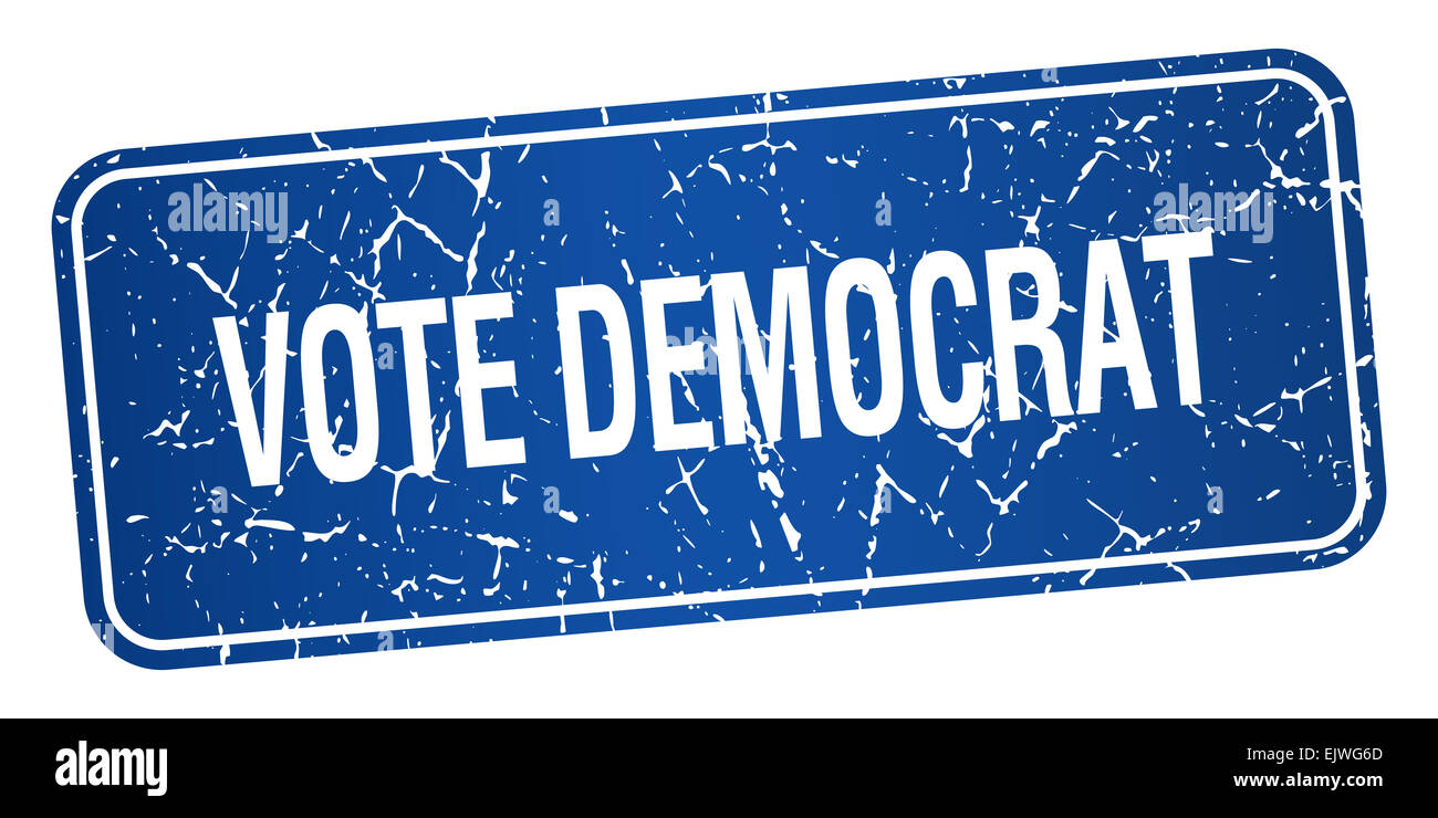 Democrat stamp label square hi-res stock photography and images - Alamy