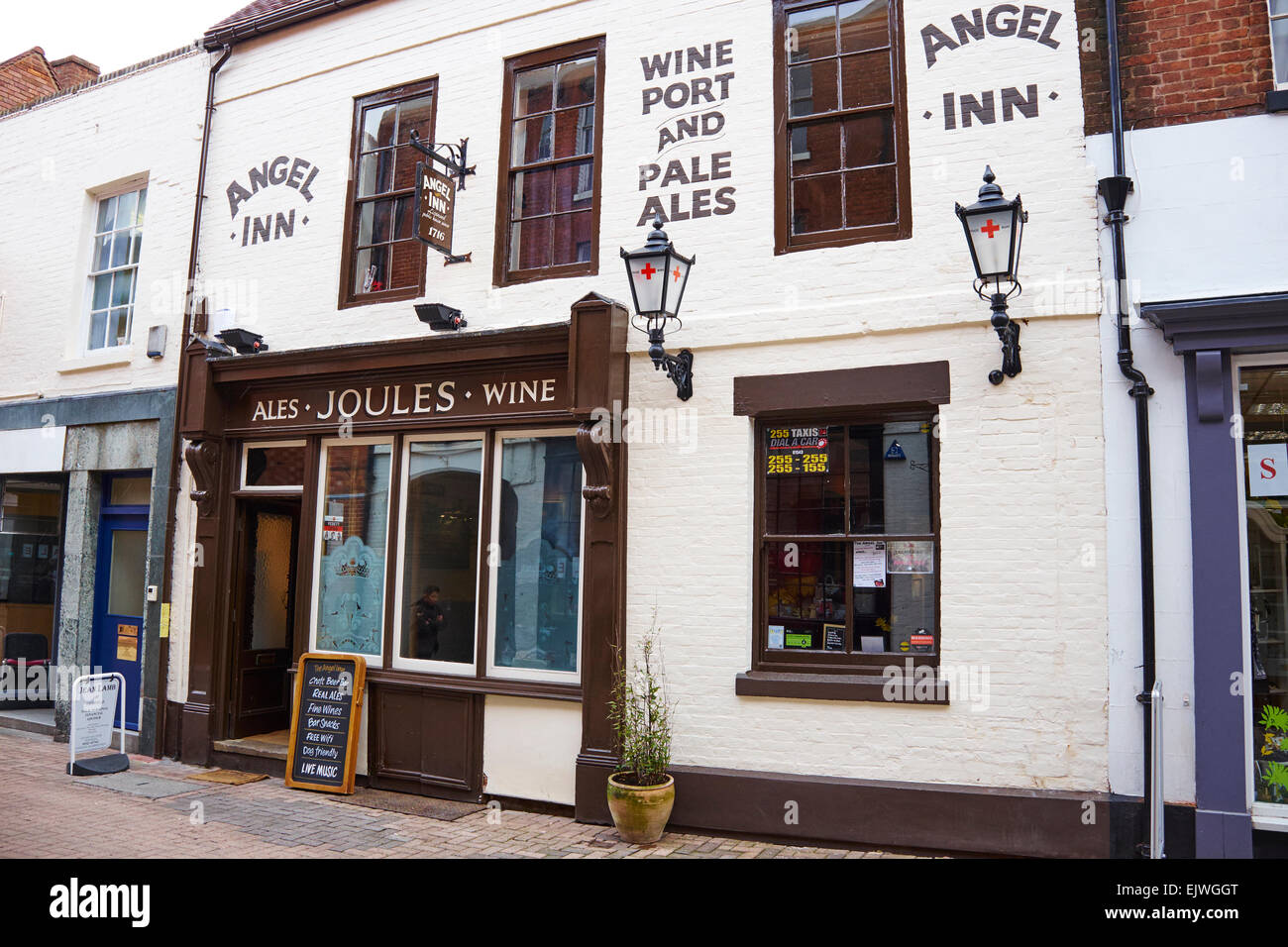 Angel Inn Market Street Lichfield Staffordshire UK Stock Photo - Alamy