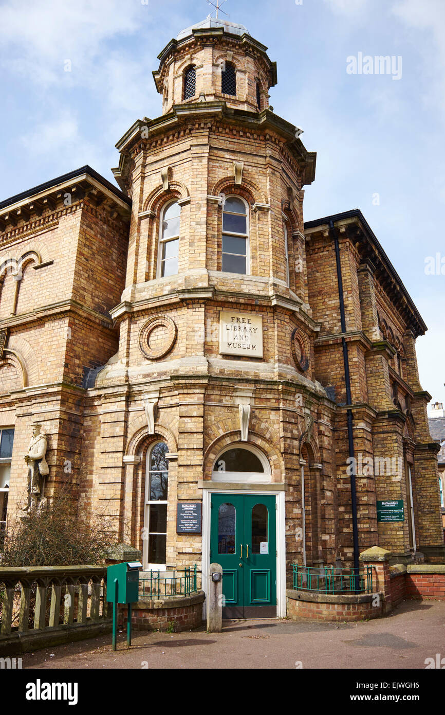 The Former Free Library And Museum Bird Street Lichfield Staffordshire ...