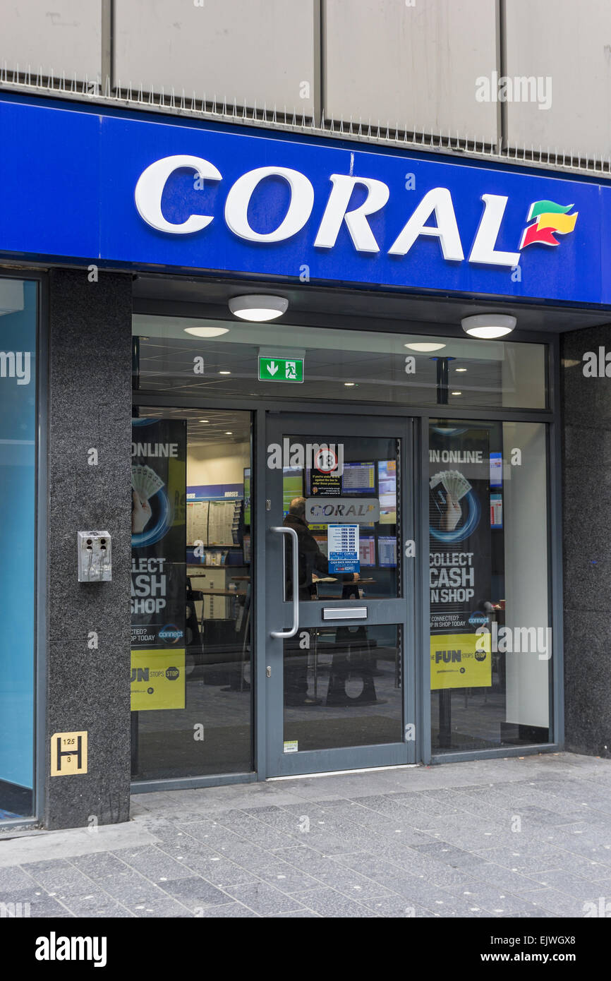 Coral bookmakers hi-res stock photography and images - Alamy