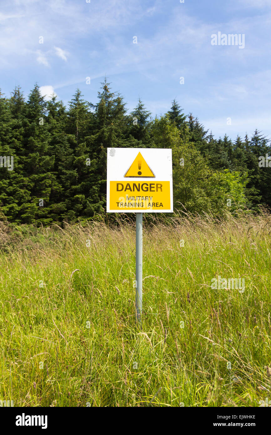 Military training area hi-res stock photography and images - Alamy