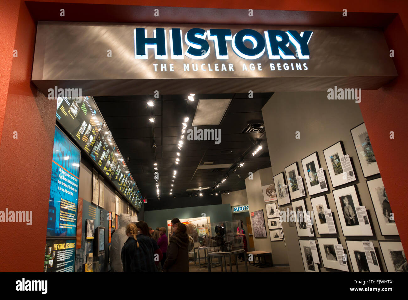 USA New Mexico NM Los Alamos Bradbury Science Museum history of atomic ...