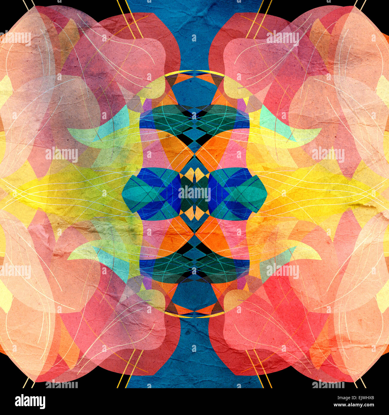 graphic a abstract background with different elements Stock Photo - Alamy