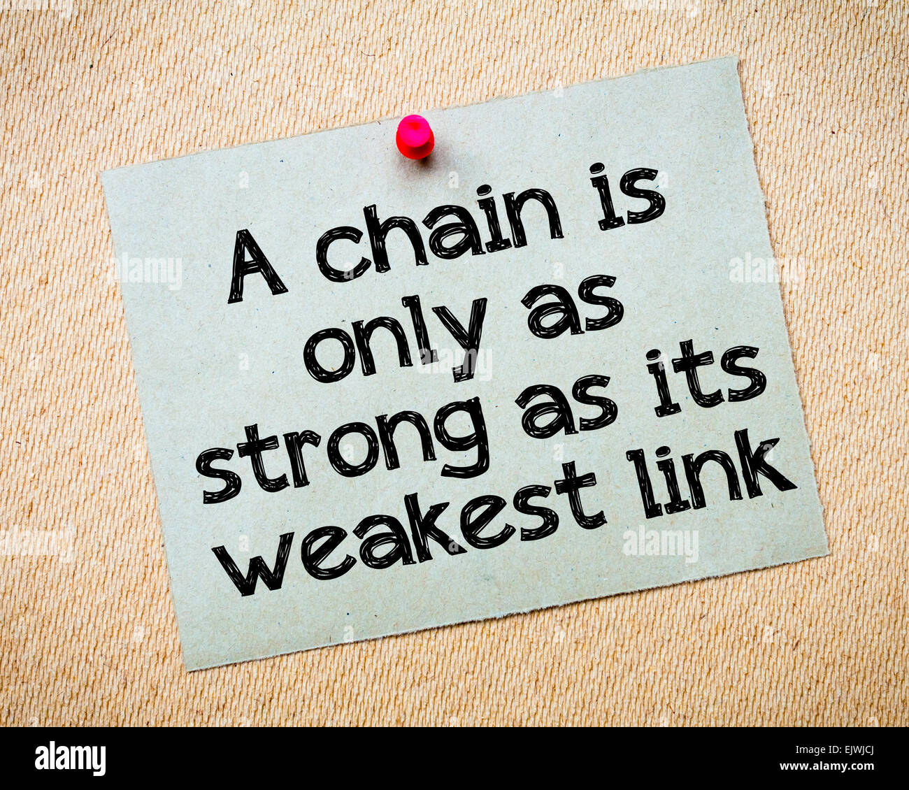 A chain is as strong as its weakest link hi-res stock photography and ...