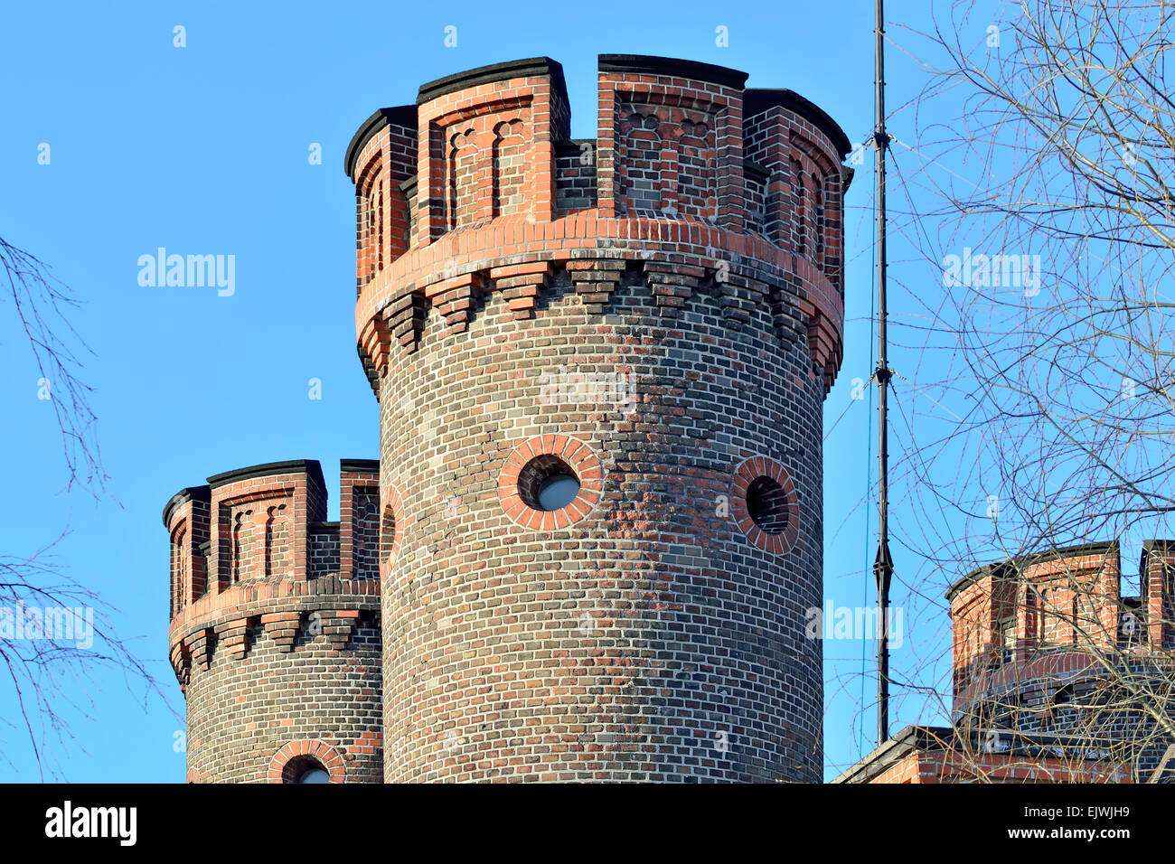 Friedrichsburg Gate - old German Fort in Koenigsberg. Kaliningrad ...
