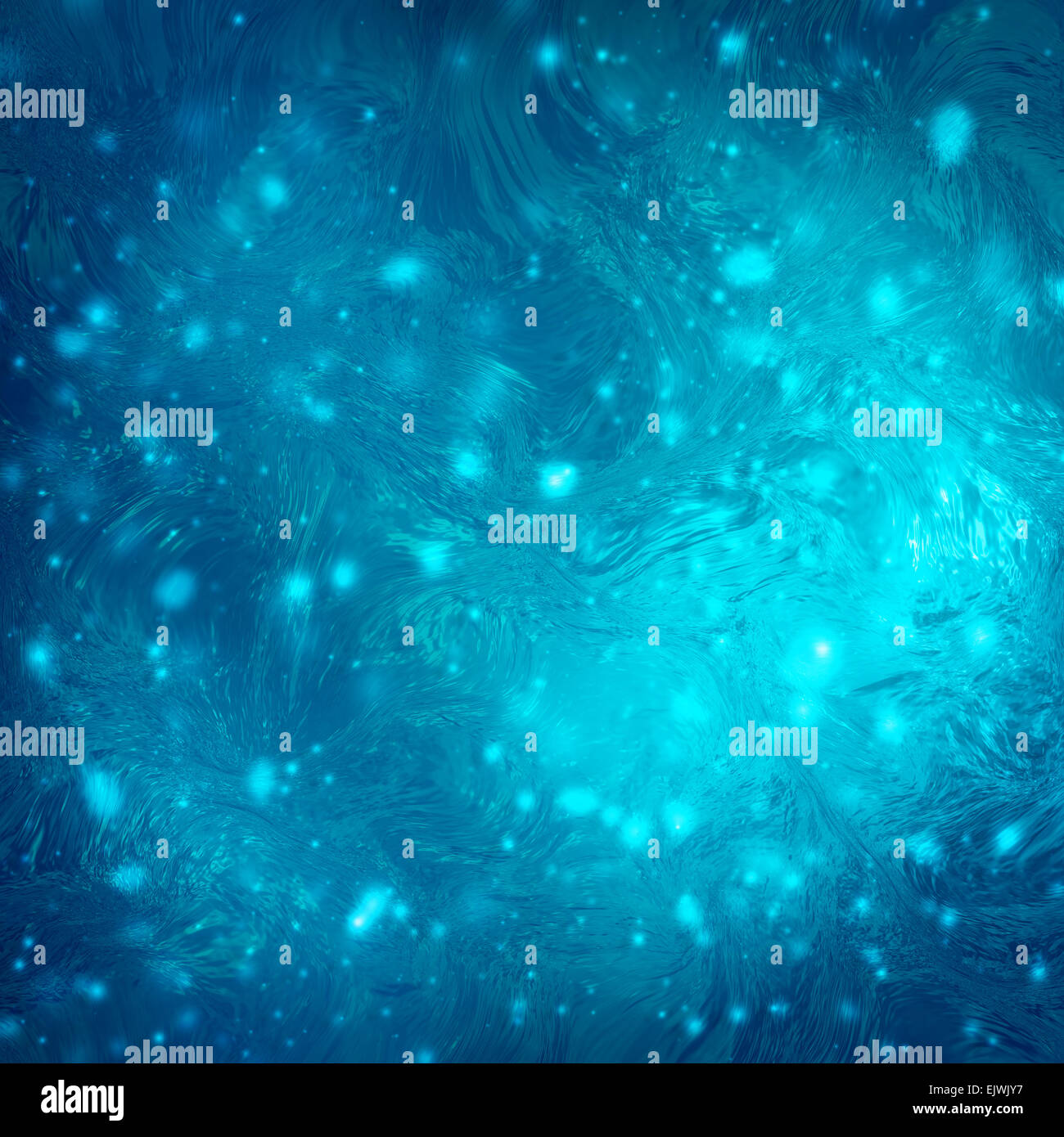 Abstract winter backgrounds with snow flakes over freeze blue texture ...