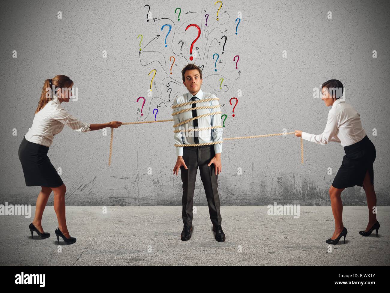 Attention rope hi-res stock photography and images - Alamy