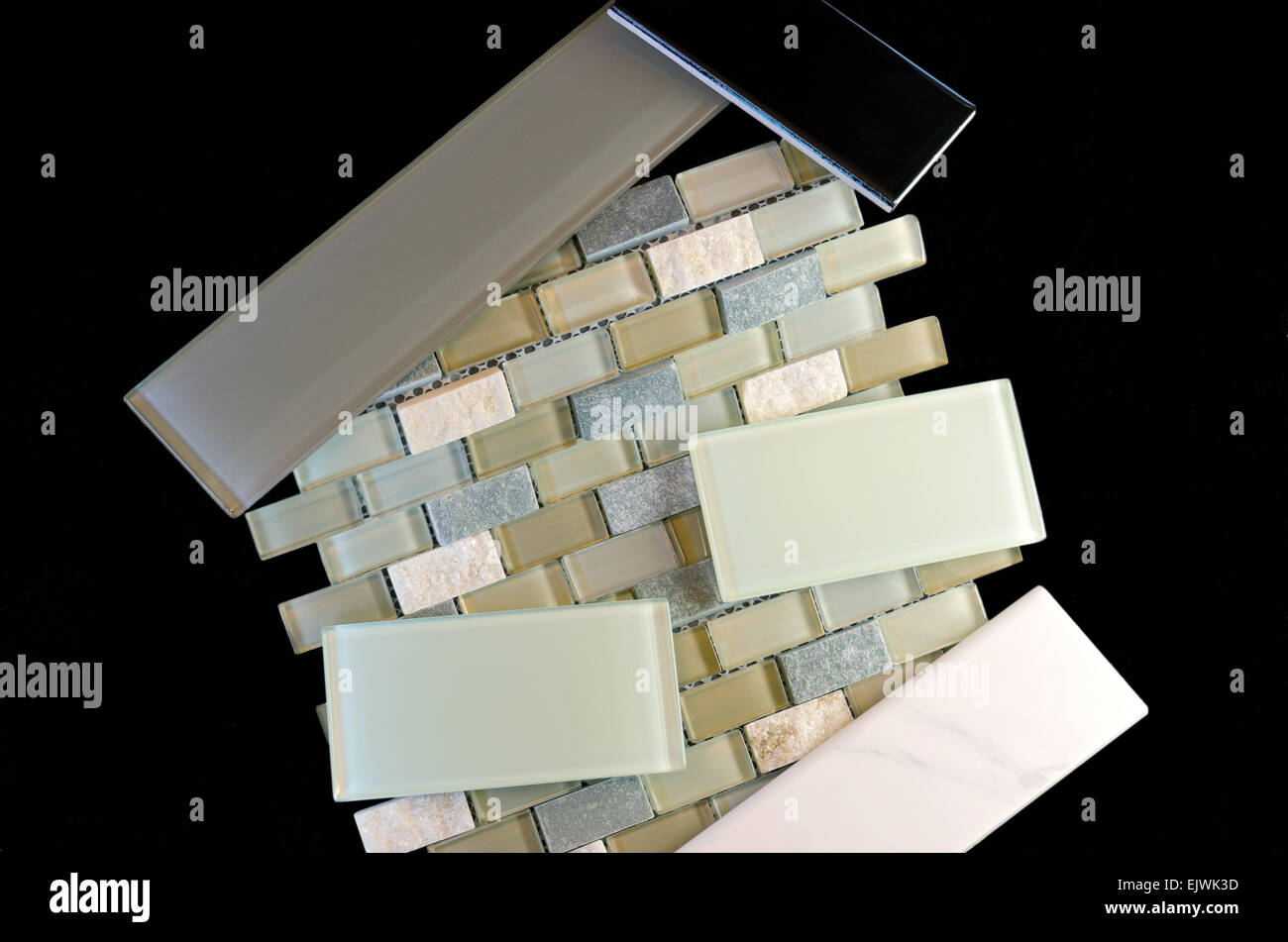 glass subway tile mesh mounted mosaic tile ceramic and porcelain tile ...