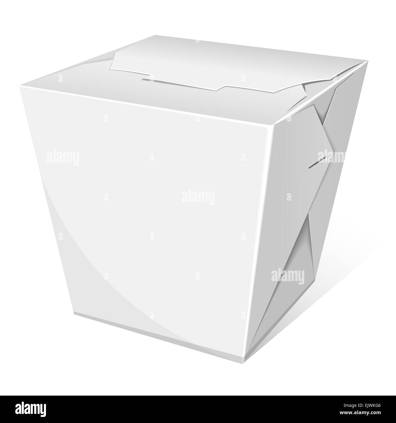 Noodle box. Take away food. Vector illustration Stock Photo - Alamy