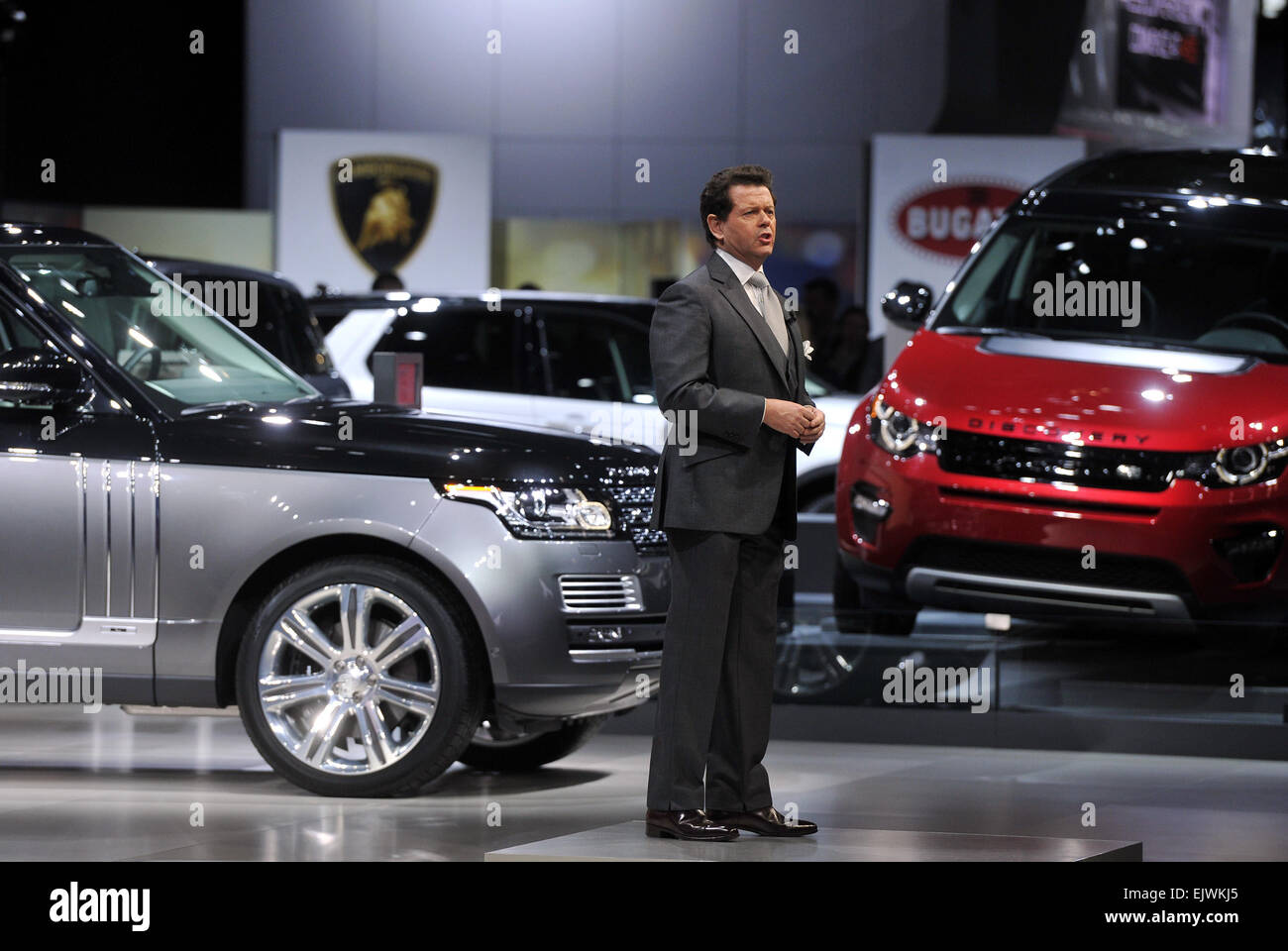 New York, USA. 1st Apr, 2015. Gerry McGovern, Automotive Design ...
