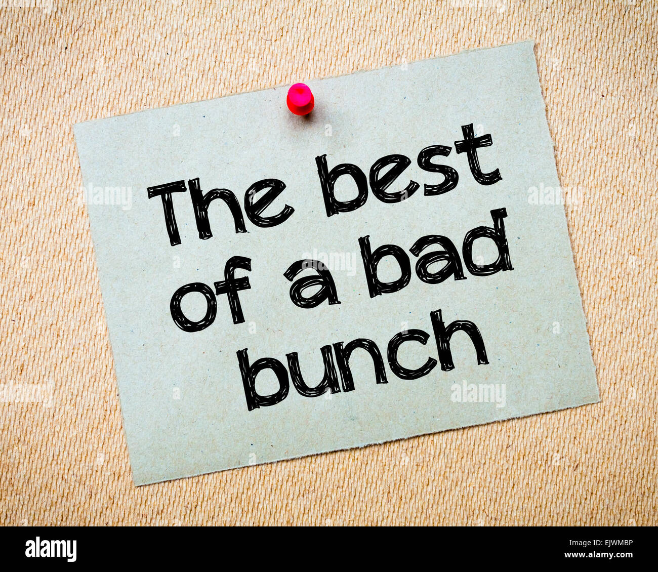 The best of a bad bunch hi-res stock photography and images - Alamy