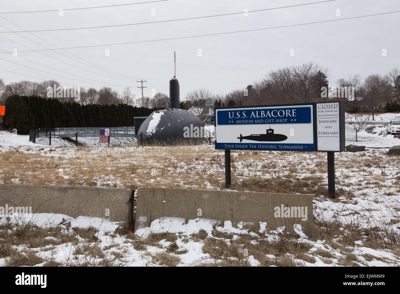 Uss Albacore submarine museum Portsmouth NH Stock Photo - Alamy