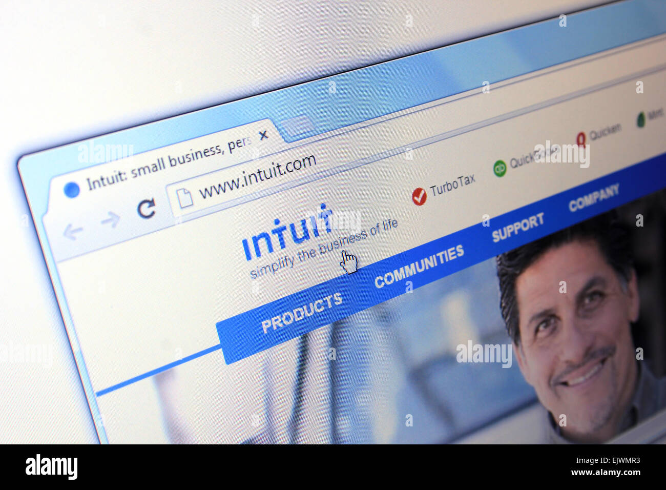 Intuit com hi-res stock photography and images - Alamy