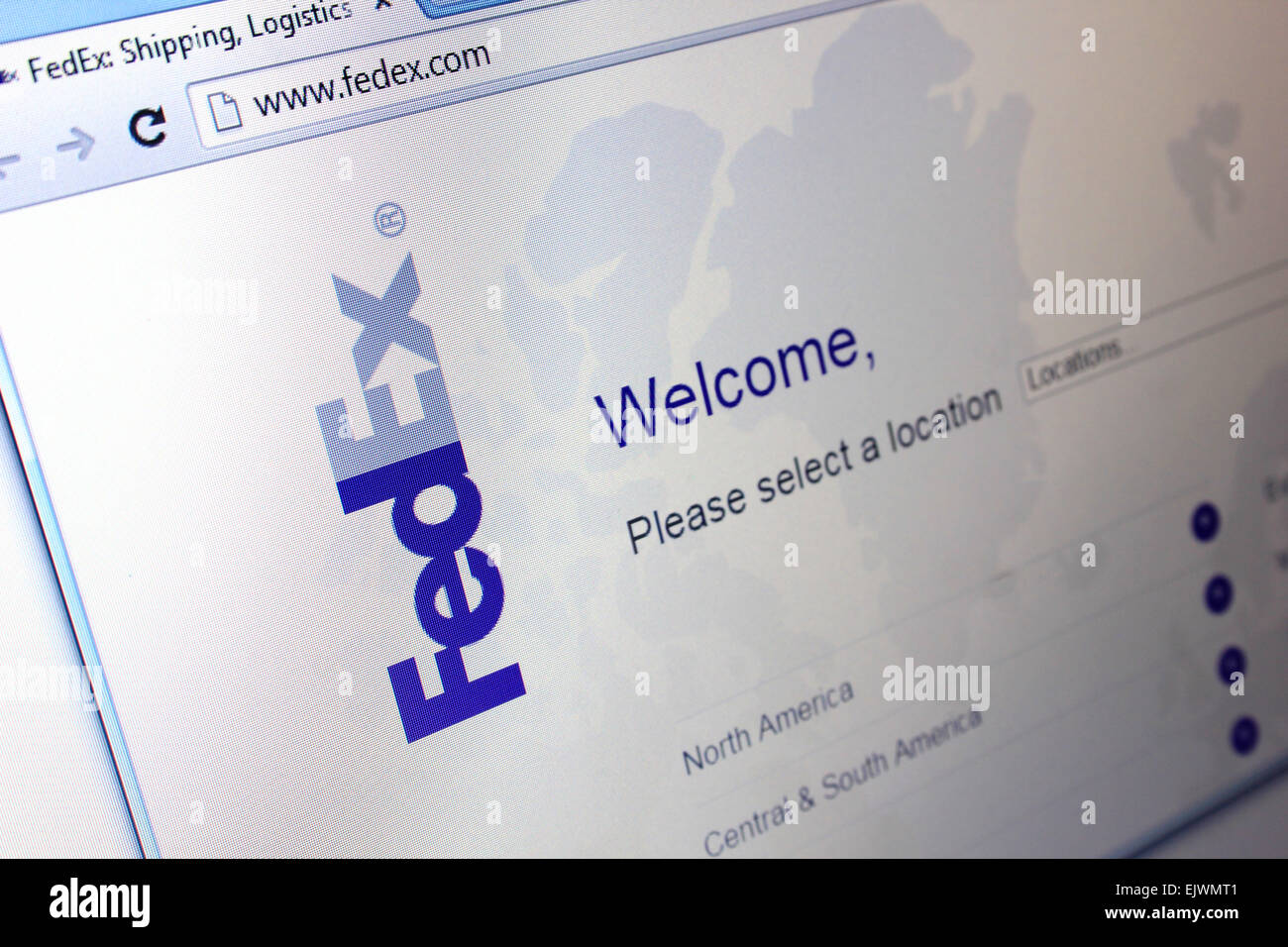 Fedex logistics hi-res stock photography and images - Alamy
