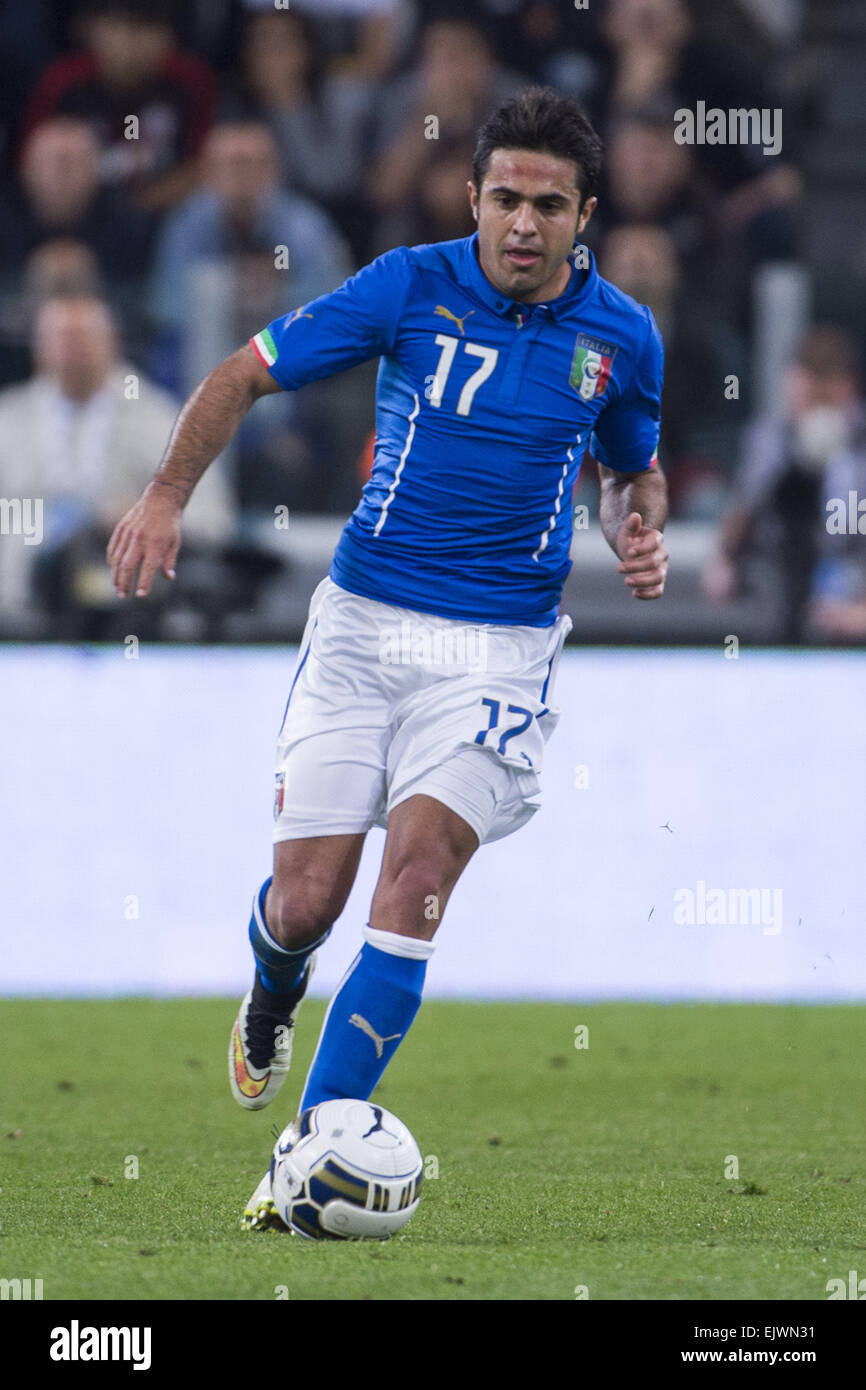 Turin, Italy. 31st Mar, 2015. Eder (ITA) Football/Soccer ...