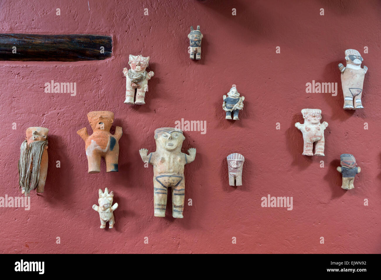Peru, Machu Picchu. Inca Dolls from Archaeological Excavations Stock ...