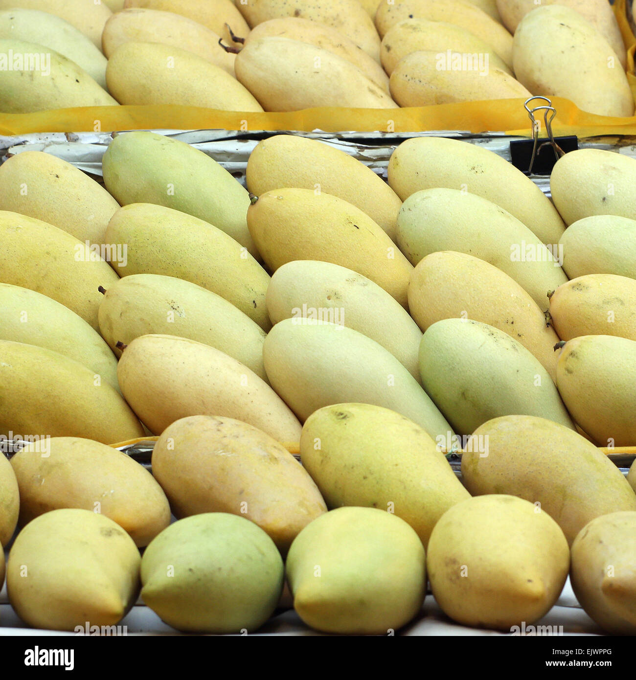 Mango fruit on asian market hi-res stock photography and images - Alamy