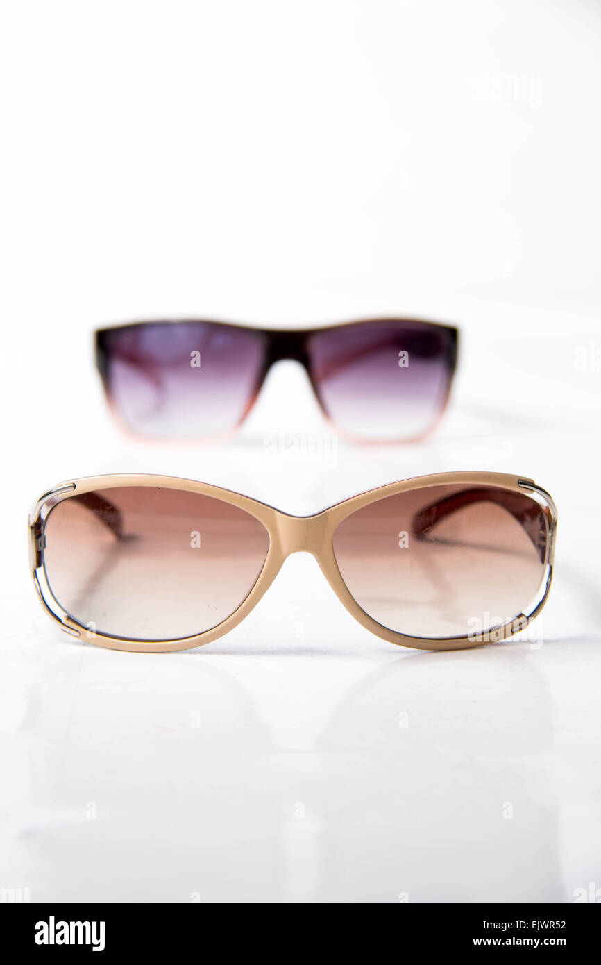 A Sun Glasses isolated on white background Stock Photo - Alamy