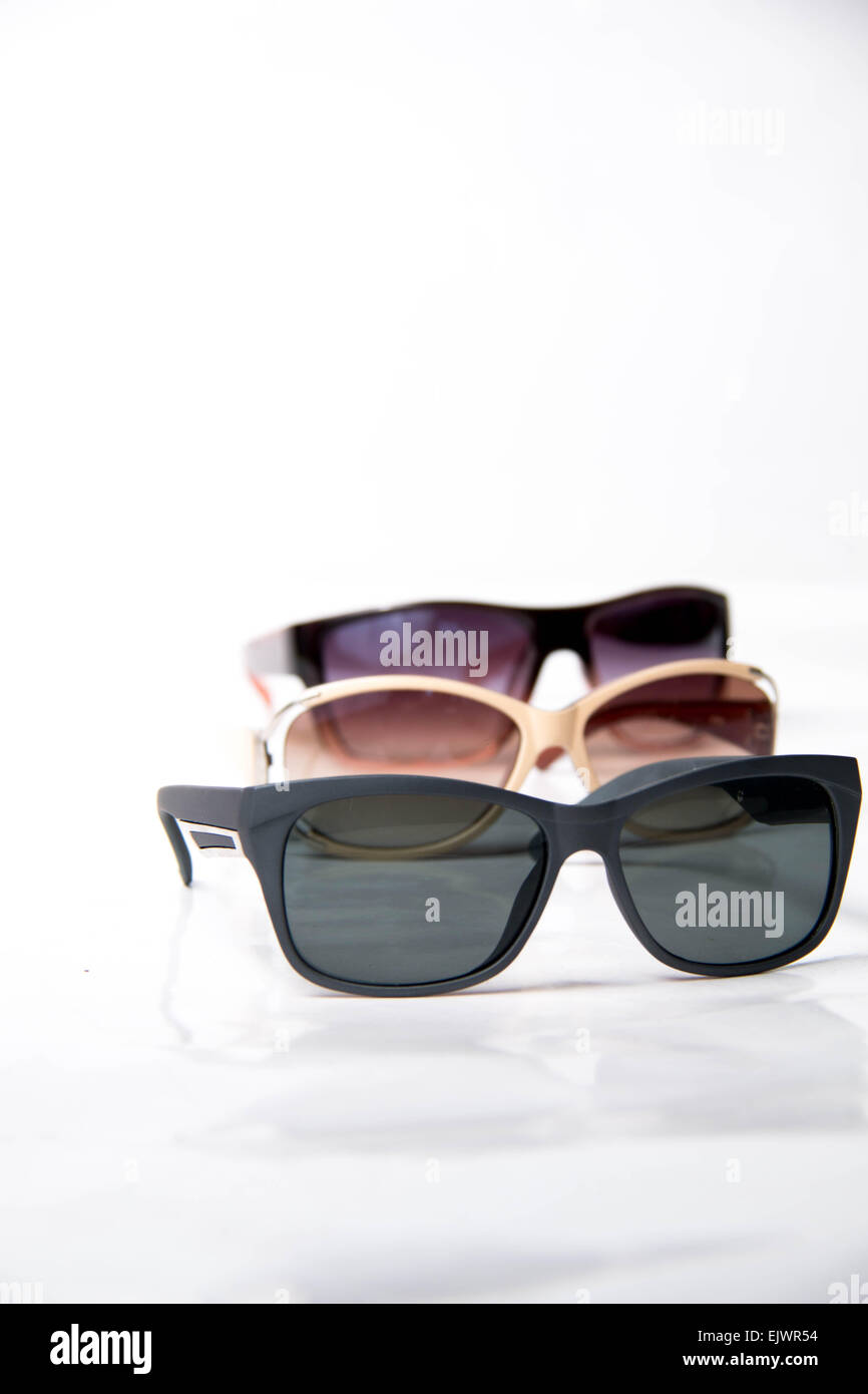 A Sun Glasses isolated on white background Stock Photo - Alamy