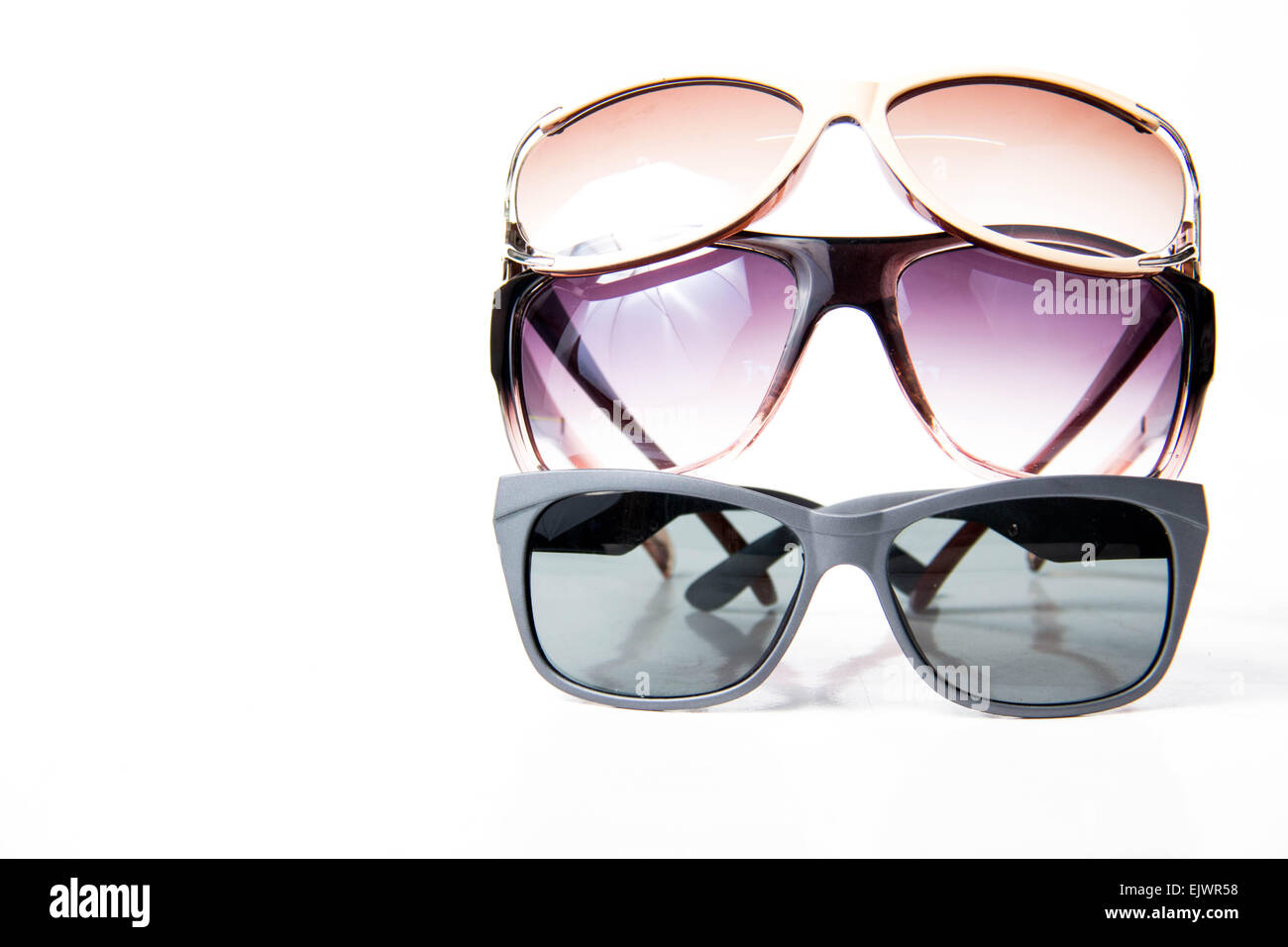 A Sun Glasses isolated on white background Stock Photo - Alamy