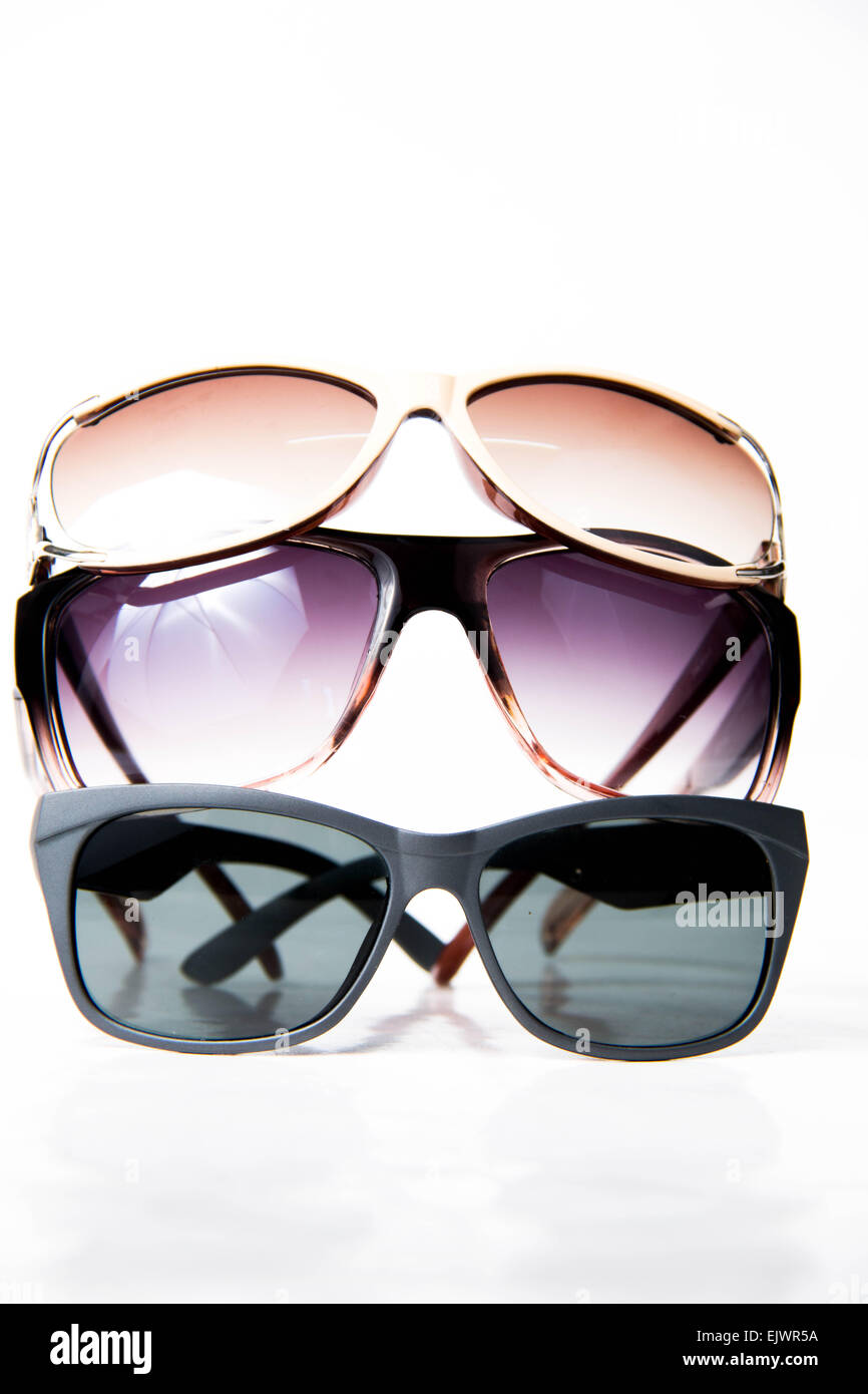 A Sun Glasses isolated on white background Stock Photo - Alamy