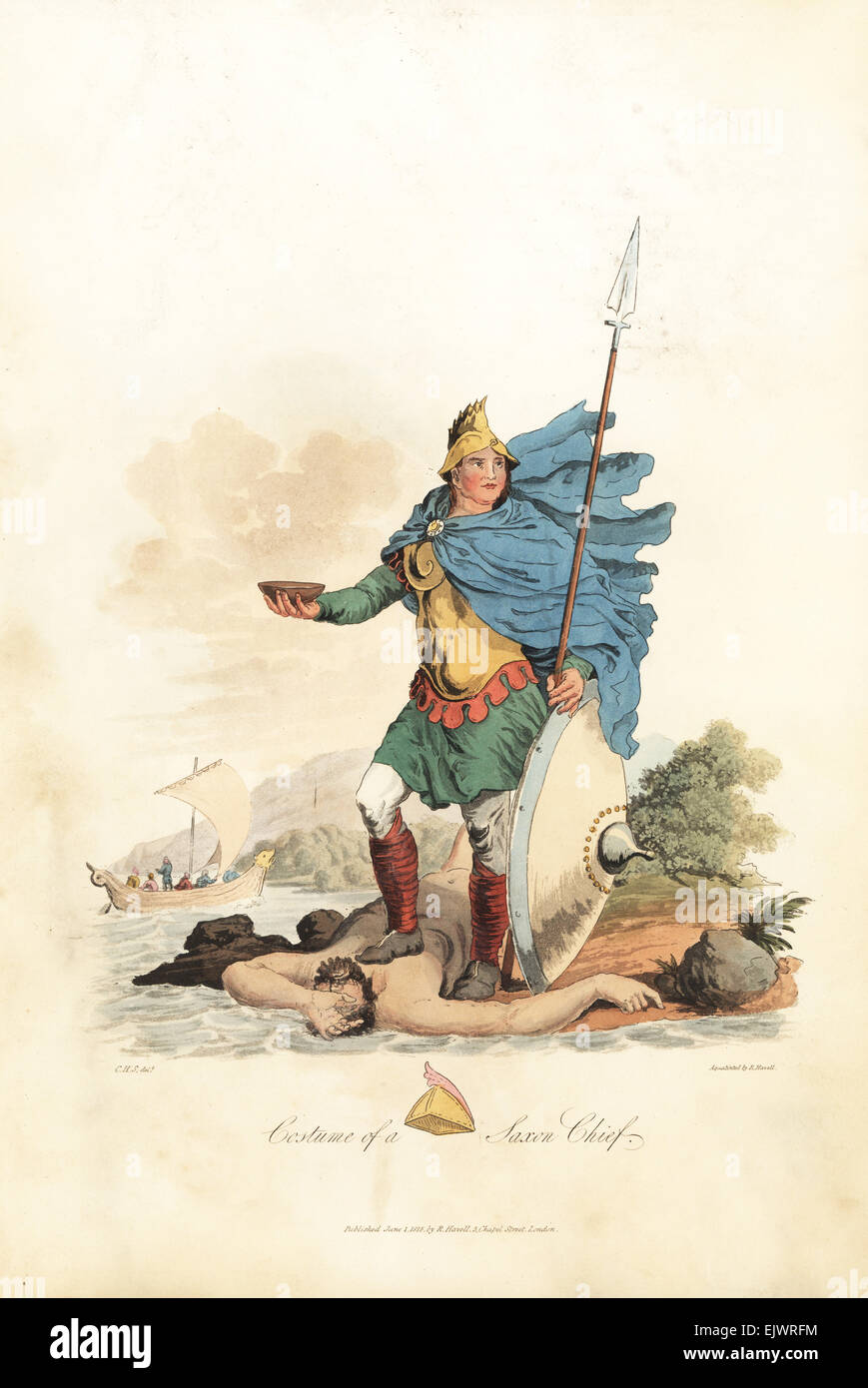 Saxon shield hi-res stock photography and images - Alamy