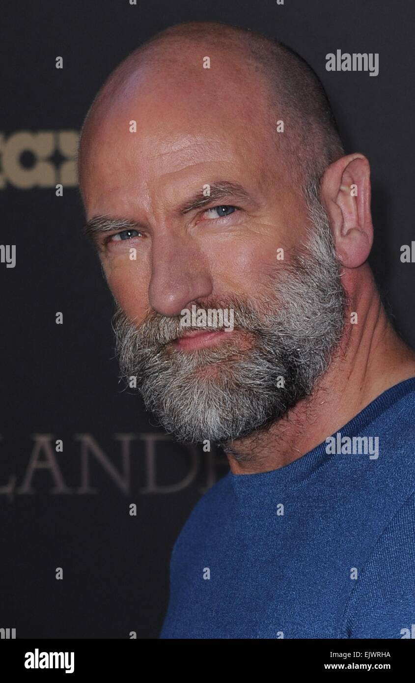 New York, NY, USA. 1st Apr, 2015. Gary Lewis at arrivals for OUTLANDER ...