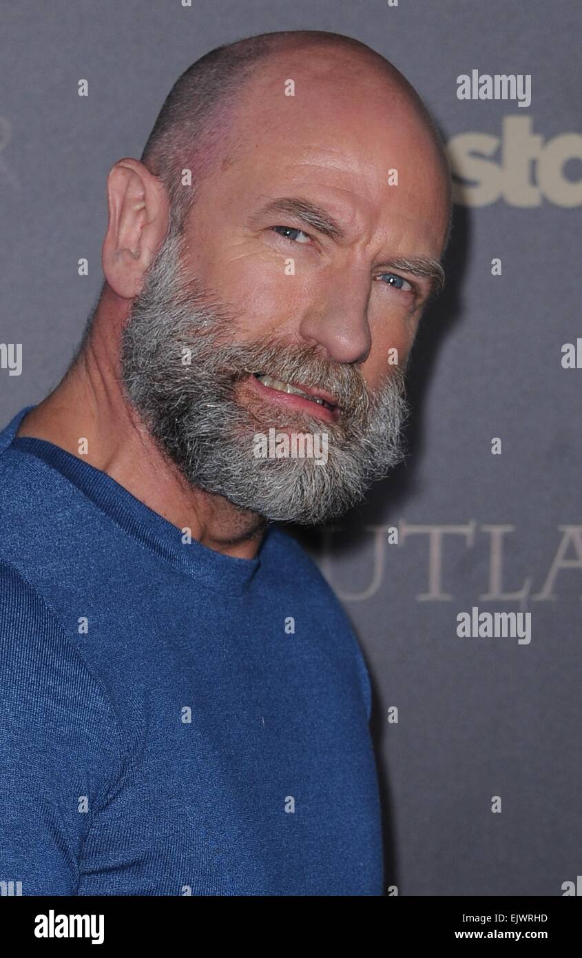 New York, NY, USA. 1st Apr, 2015. Gary Lewis at arrivals for OUTLANDER ...
