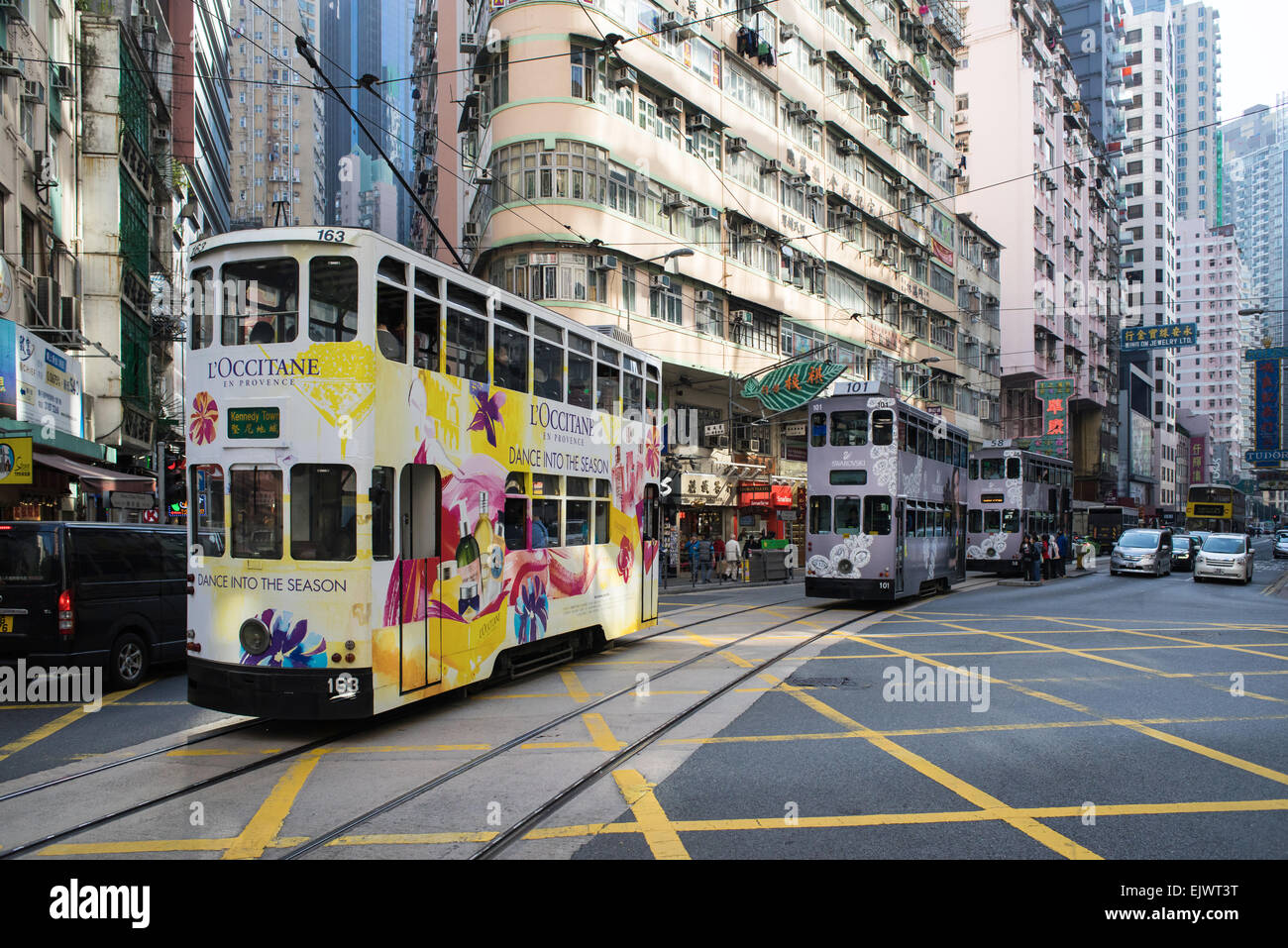 Hong Kong trams are basic and very easy transportation around Hong Kong ...
