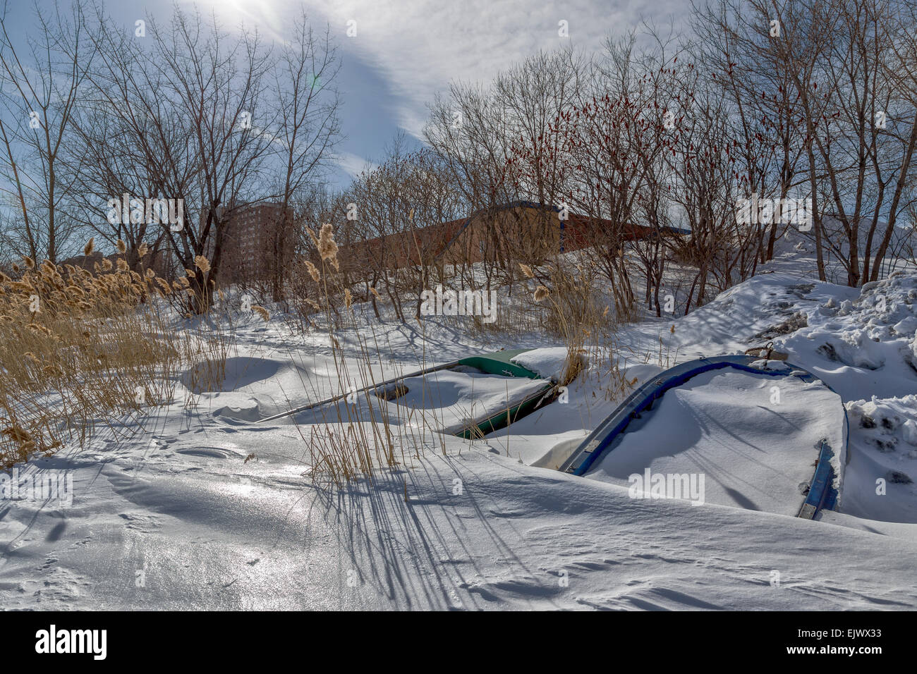 Montreal cold weather hi-res stock photography and images - Alamy