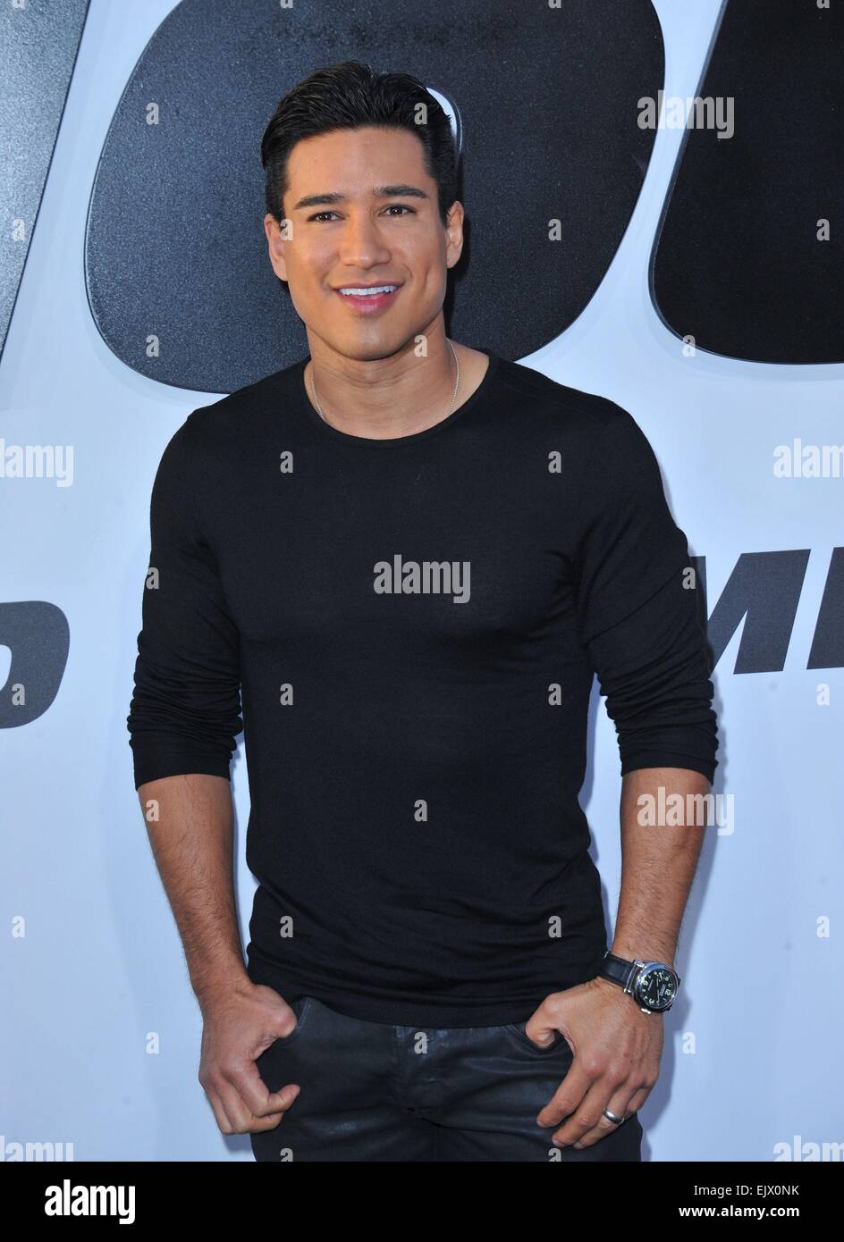Mario Lopez at arrivals for FURIOUS 7 Premiere, TCL Chinese 6 Theatres ...