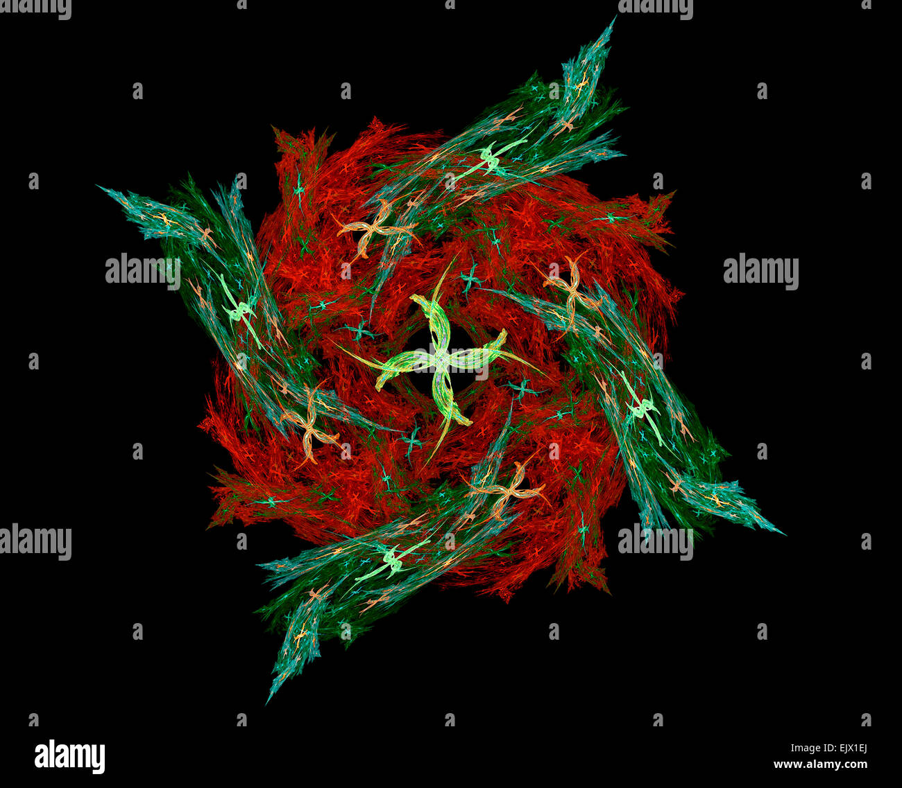 Variety of colorful floral patterns hi-res stock photography and images ...