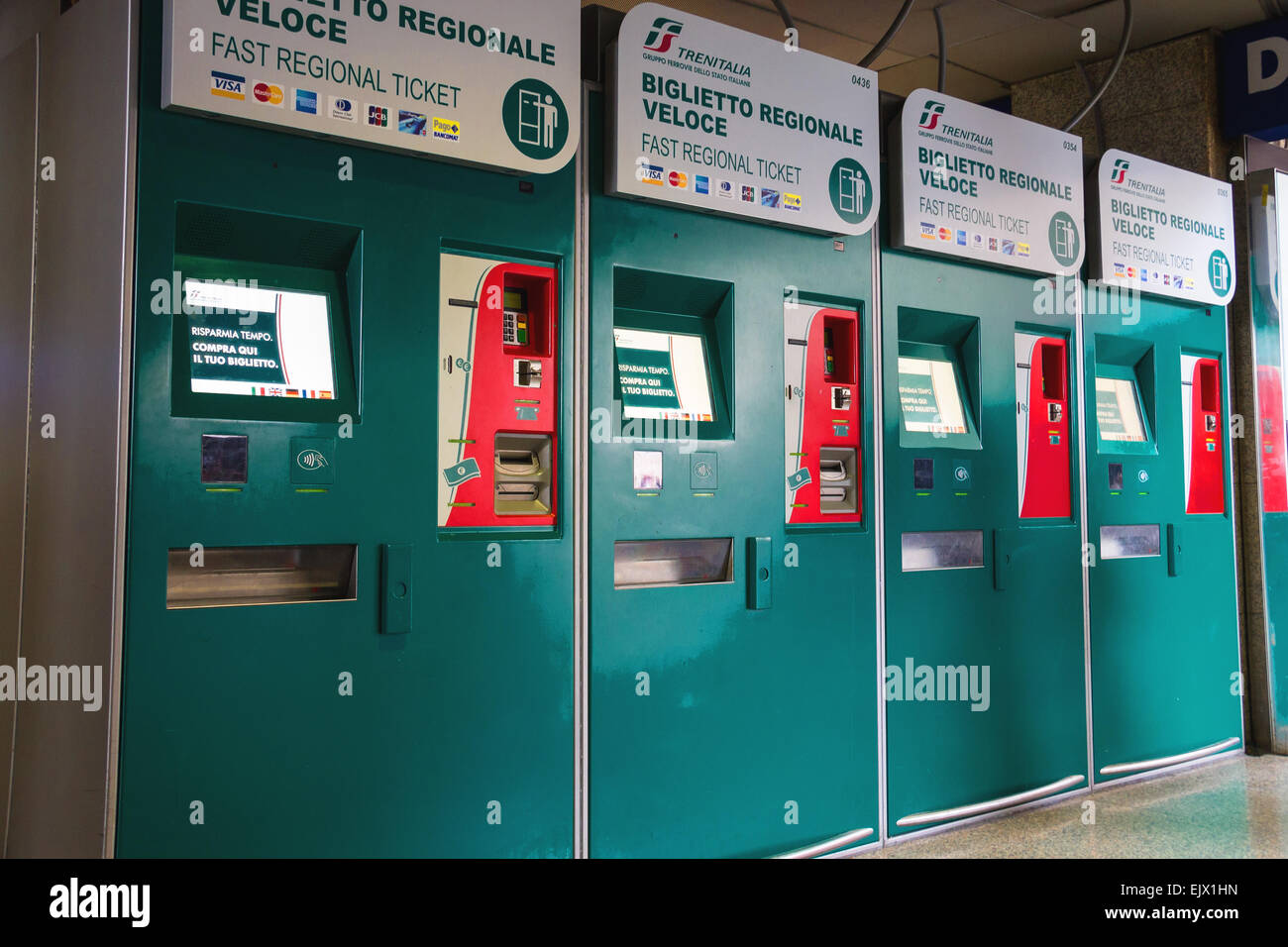 Ticket office train station rome hi-res stock photography and images ...