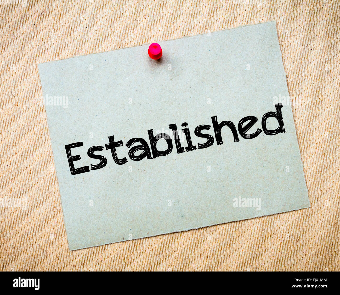 Established concept hi-res stock photography and images - Alamy