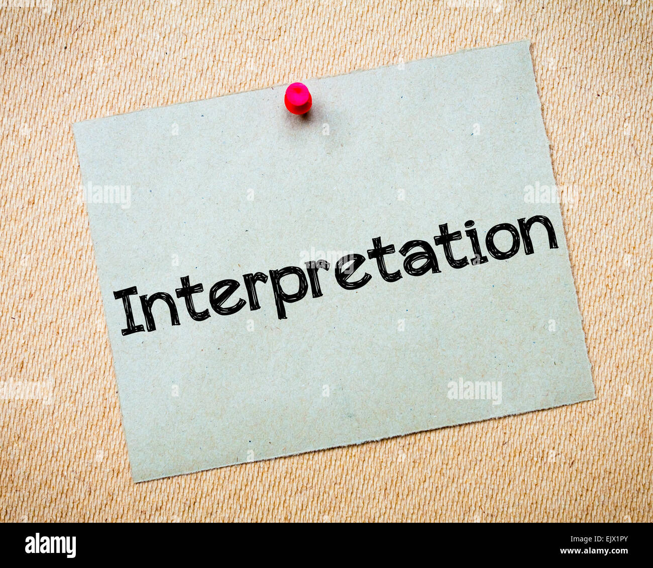 Message interpretation hi-res stock photography and images - Alamy