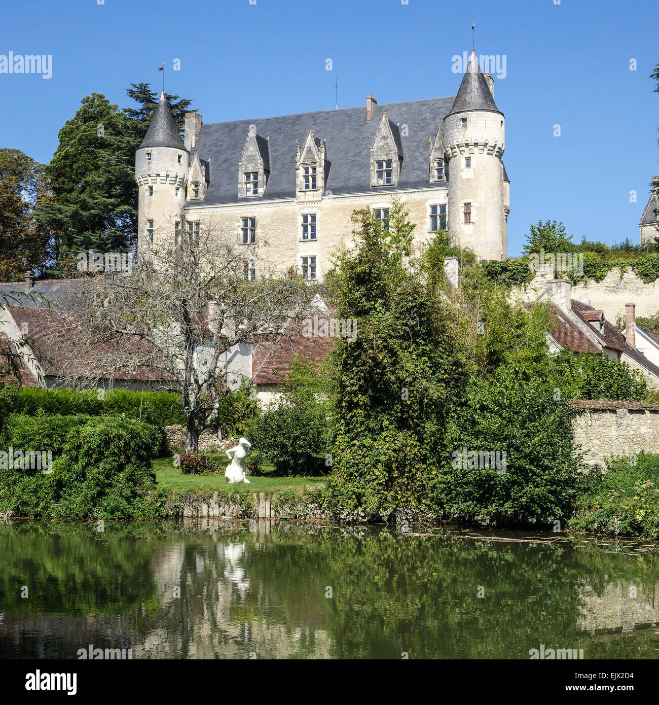 Chateau Montresor, in the Loire Vally, France Stock Photo - Alamy