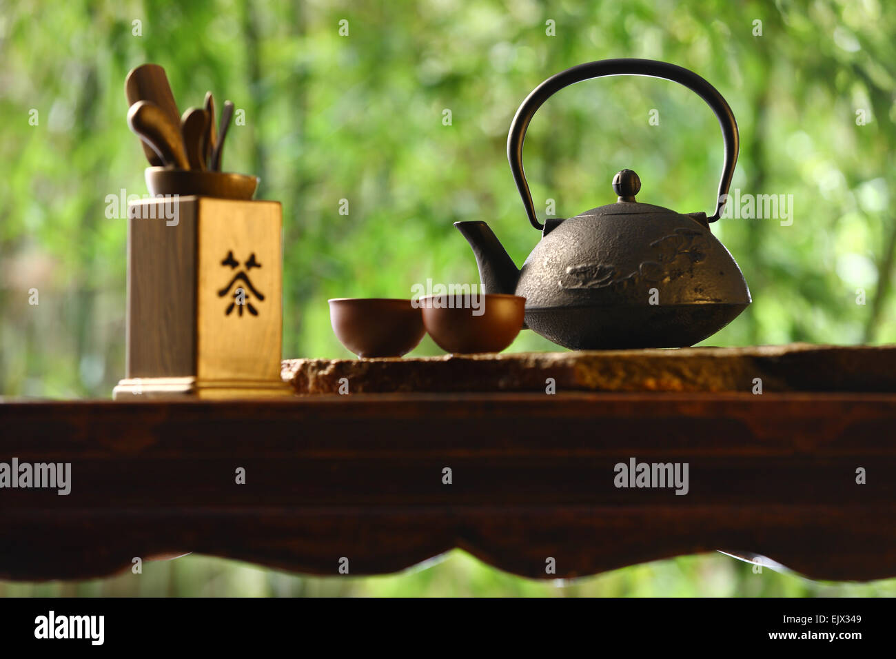 Classical tea sets Stock Photo - Alamy