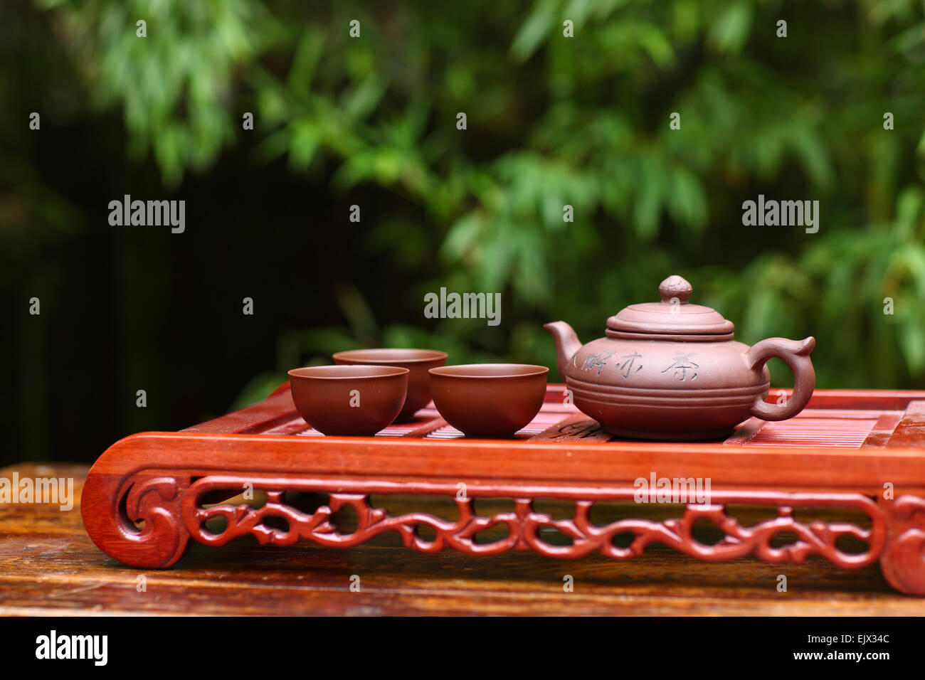 Classical tea sets Stock Photo - Alamy