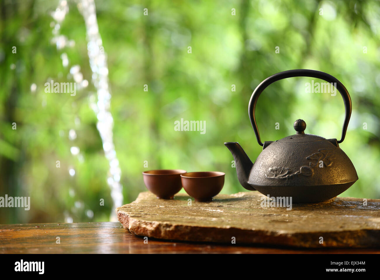 Classical tea sets Stock Photo - Alamy