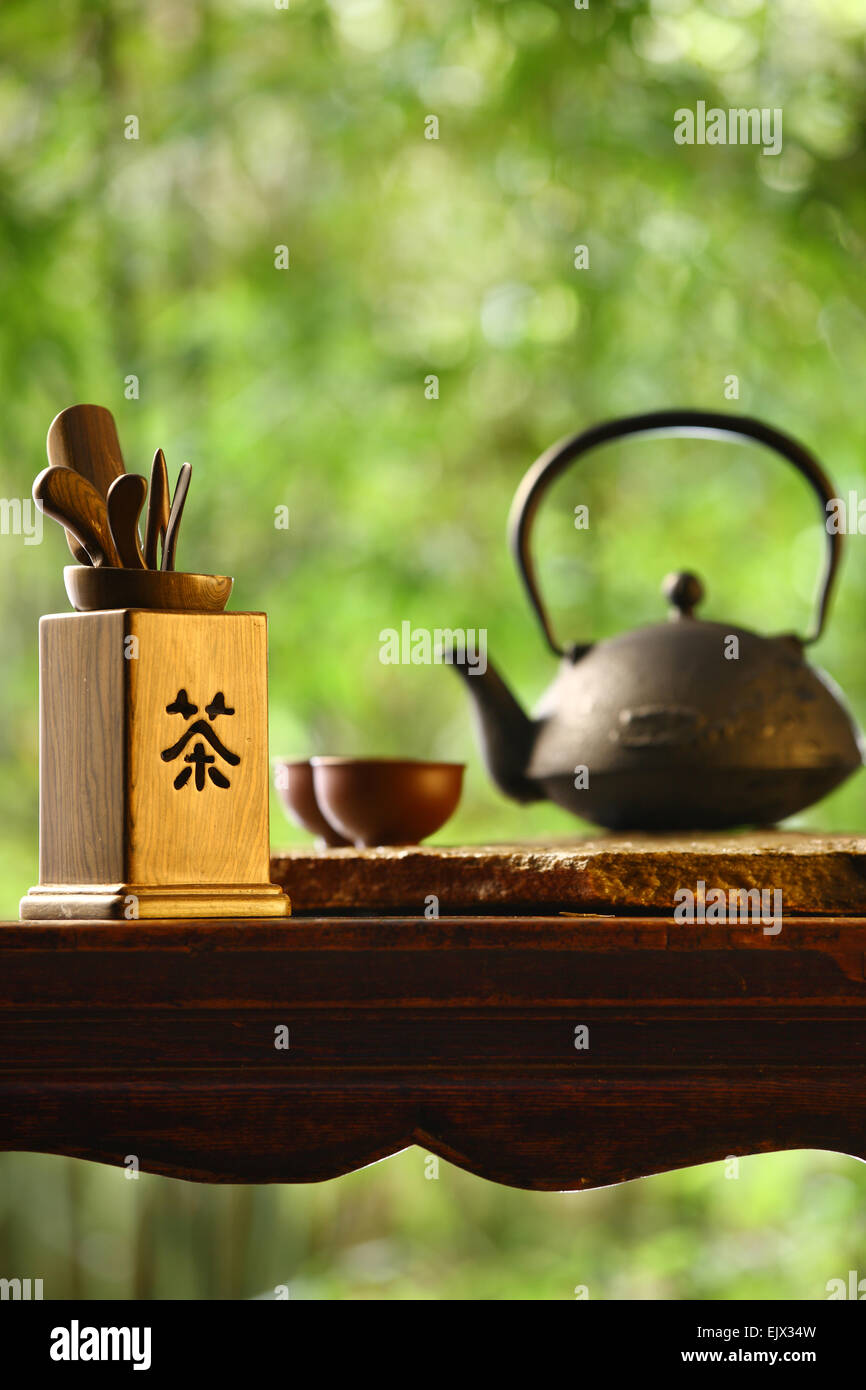 Classical tea sets Stock Photo - Alamy