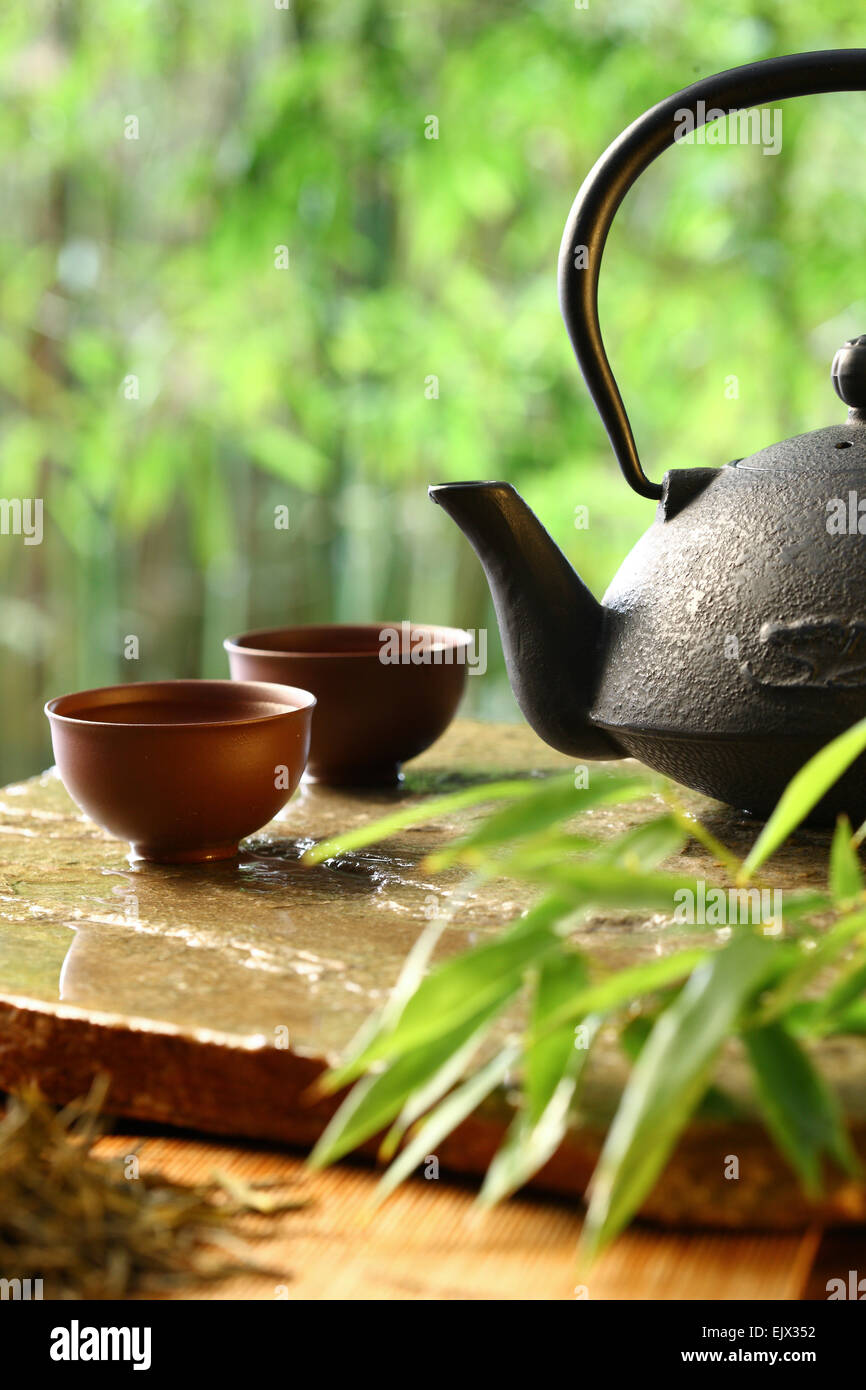 Classical tea sets Stock Photo - Alamy