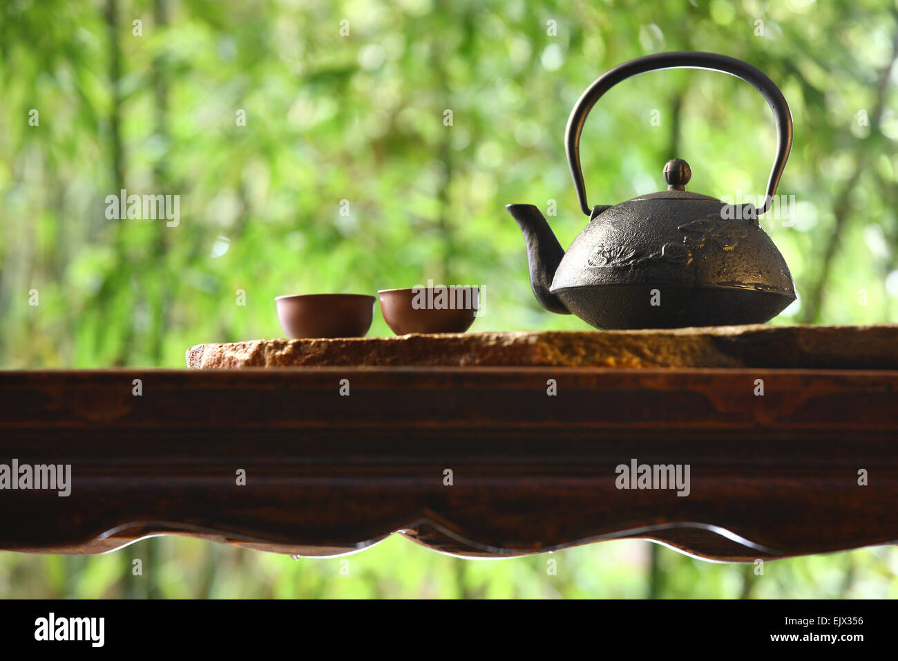 Classical tea sets Stock Photo - Alamy