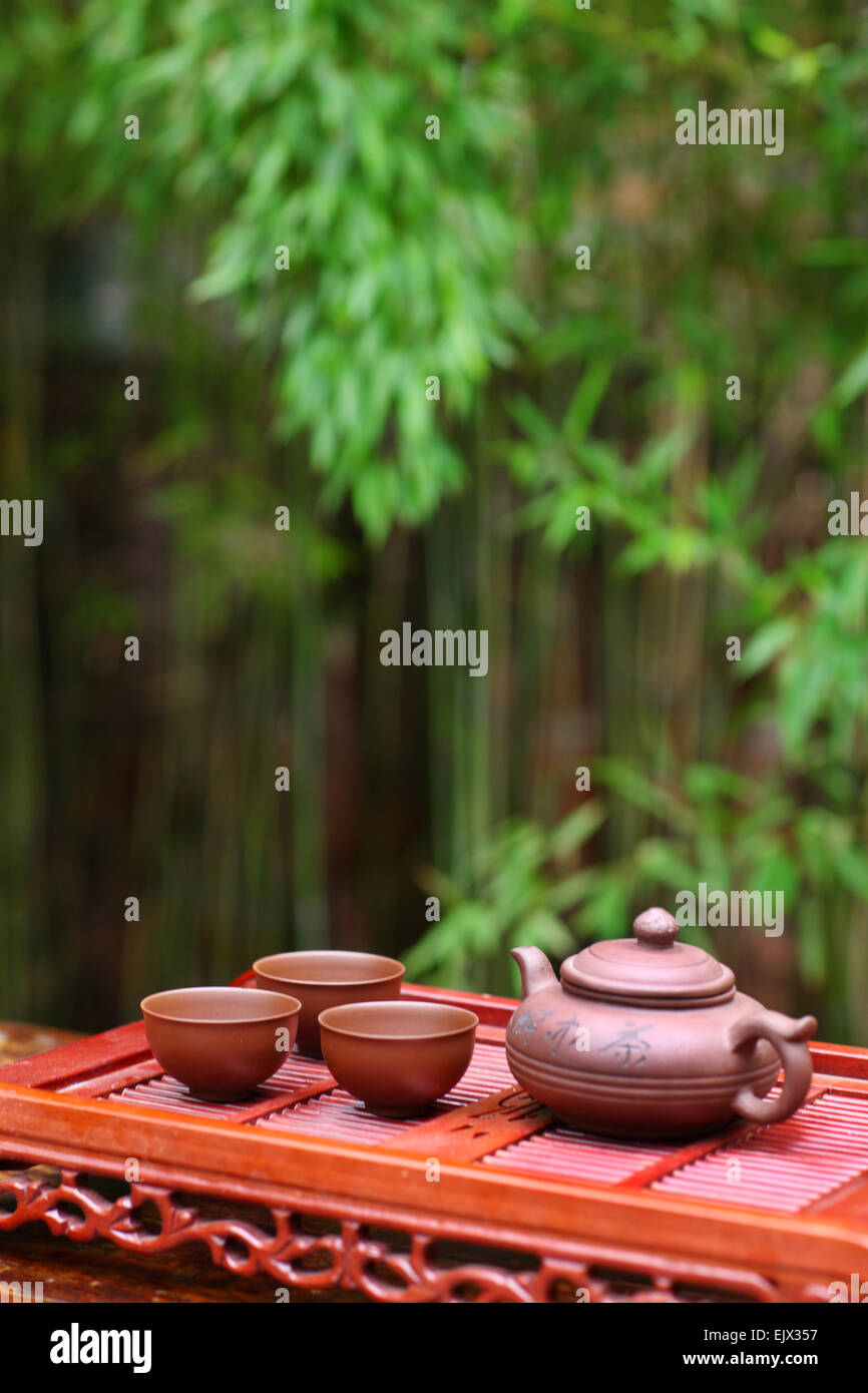 Classical tea sets Stock Photo - Alamy