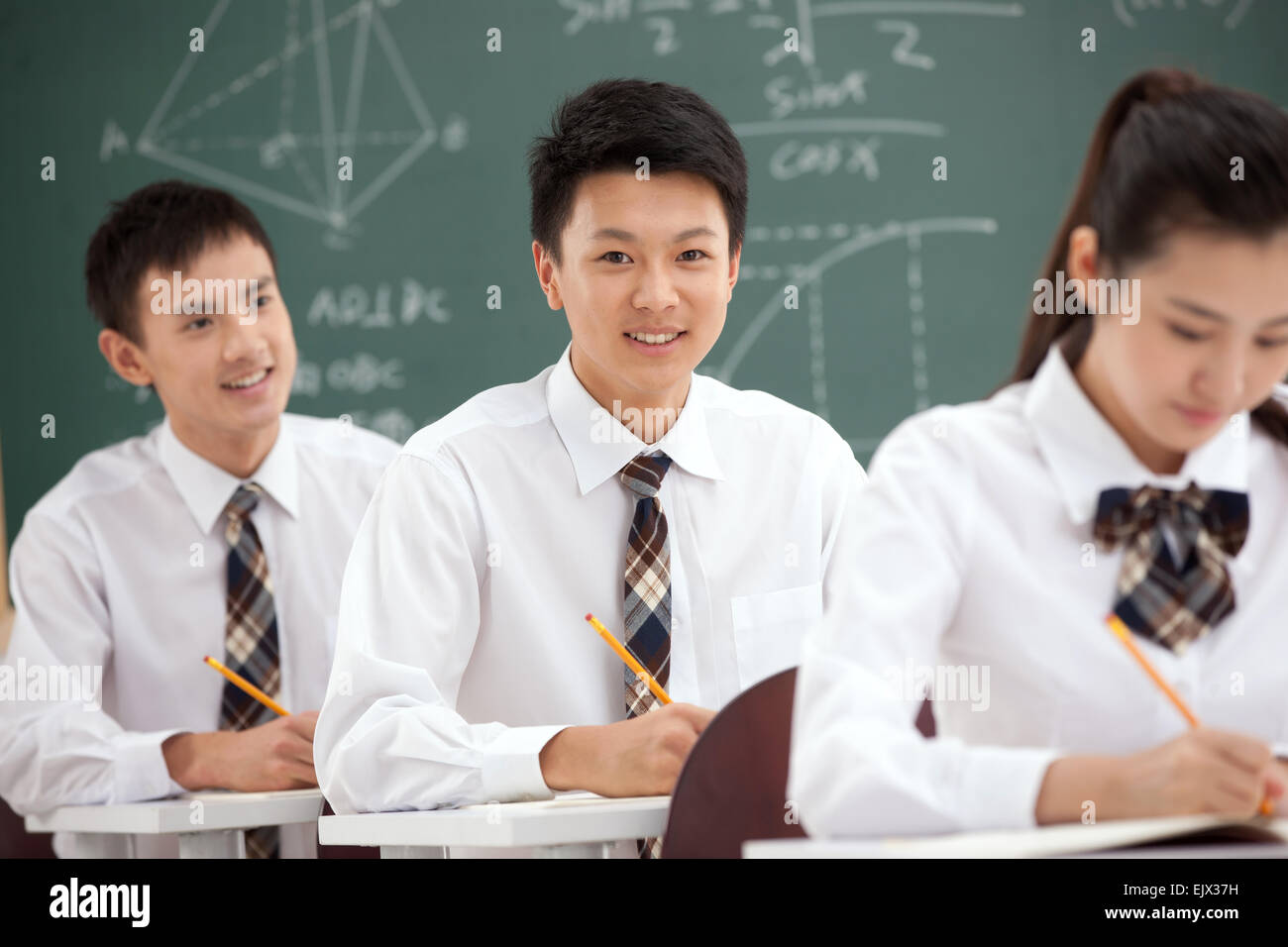 Senior three student hi-res stock photography and images - Alamy