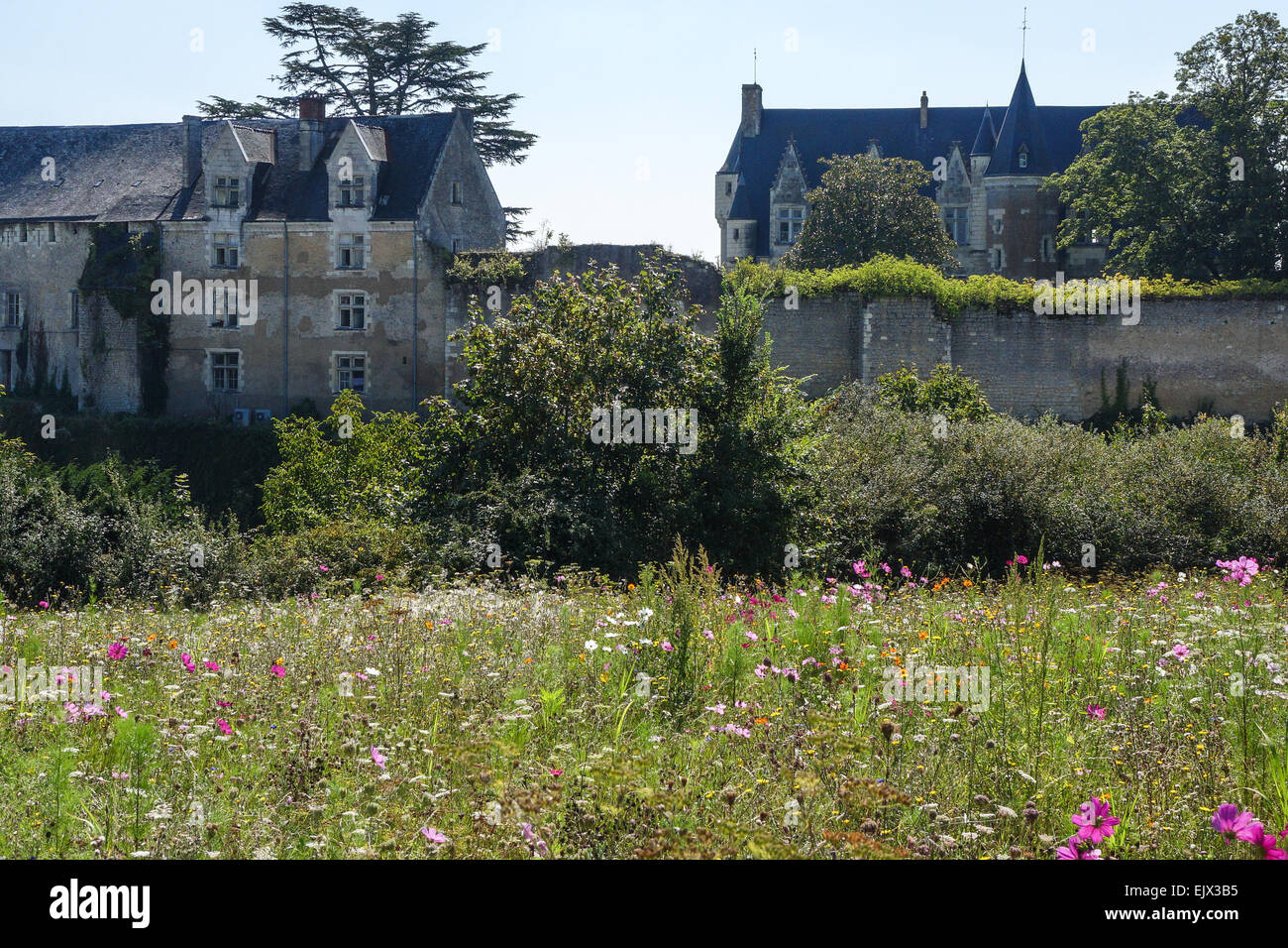 France montresor view montresor castle hi-res stock photography and ...