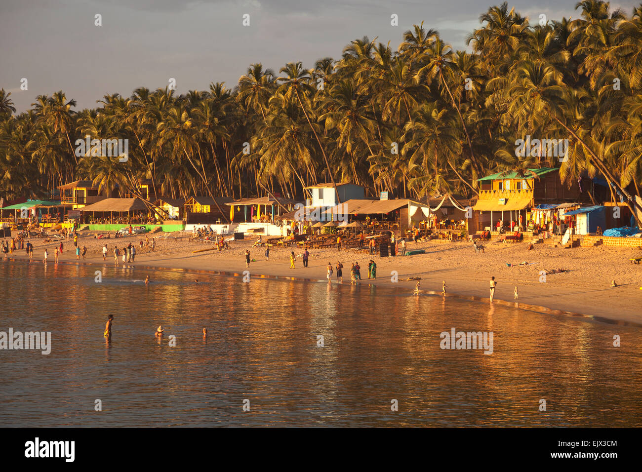 Palolem beach, Palolem, Goa, India, Asia Stock Photo - Alamy