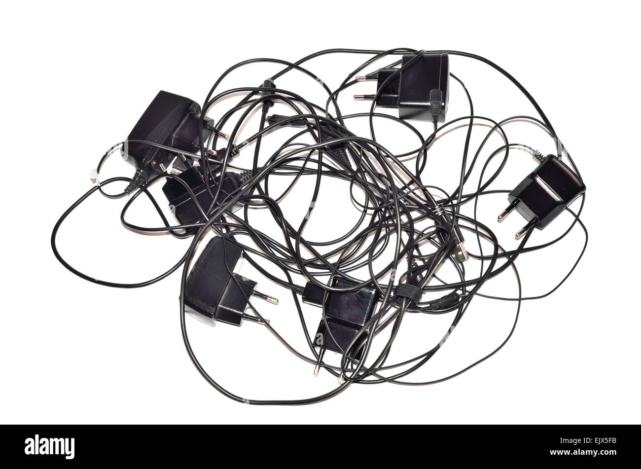 Bunch Of Cables High Resolution Stock Photography and Images - Alamy