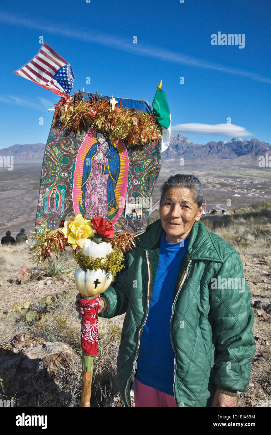Since 1965 Inez Morales has been journeying to the top of "A" Mountain ...