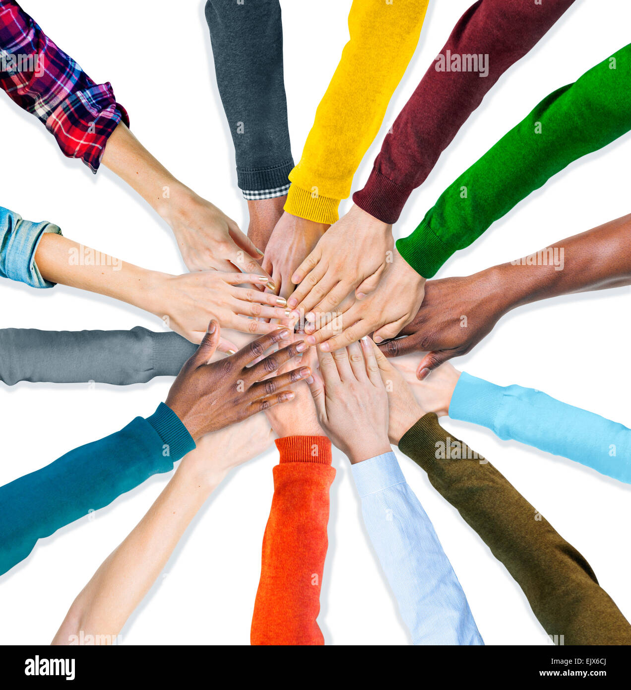 Group of Human Hands Holding Together Stock Photo - Alamy